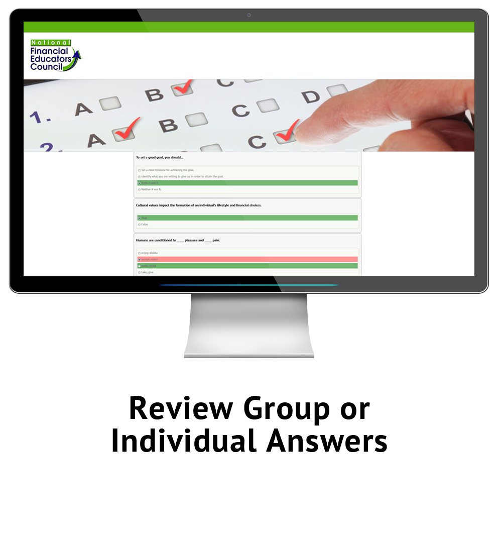 Personal Finance Quiz for High School Students: Tests & Data | NFEC