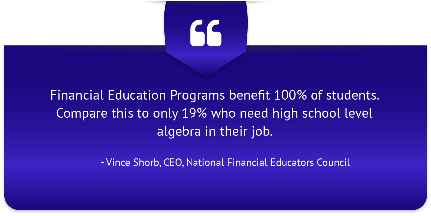 Youth Financial Literacy Statistics: High School, College | NFEC