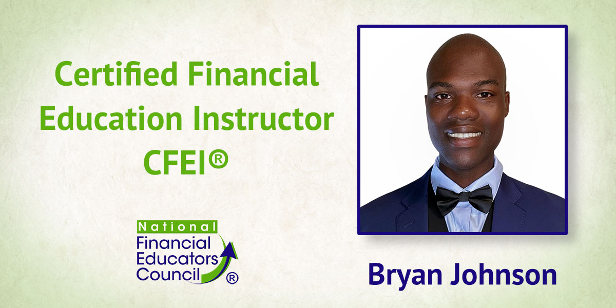 Bryan Johnson - NFEC PFSA Financial Literacy Advocate
